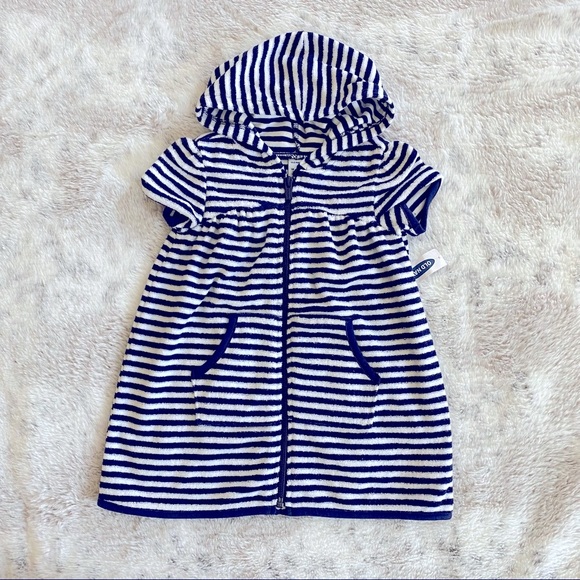 Old Navy | Swim | Nwt Terry Swim Towel Coverup With Hood | Poshmark